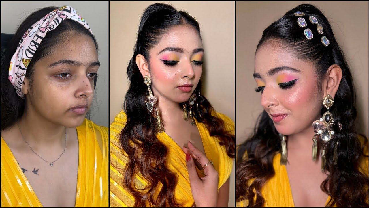 CELEBRITY MAKEUP || FULL COVERAGE MAKEUP || GLAM MAKEUP TUTORIAL - YouTube