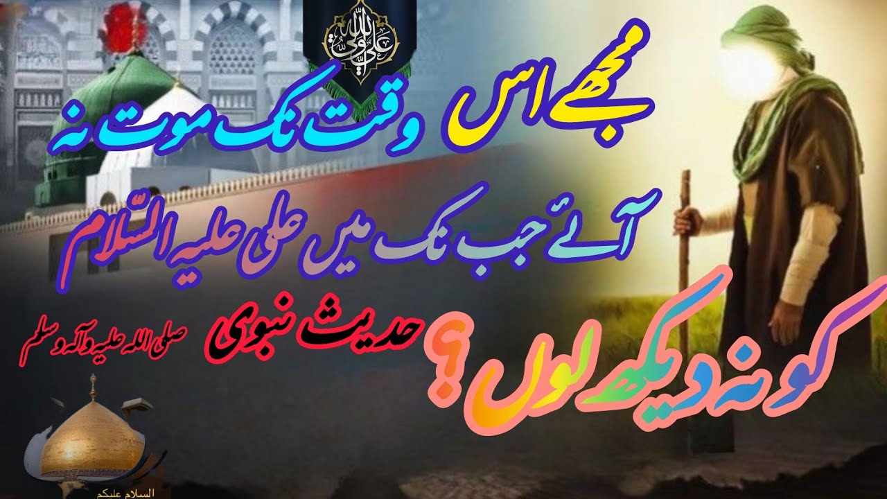 Hazrat Muhammad sa Ahdees about Mola Ali as ||#hazratali #iranian - YouTube