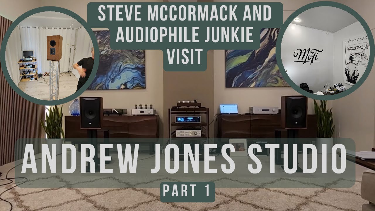 Rare Look Inside Andrew Jones of MoFi Electronics Studio/Office - With Steve McCormack -Part 1 ...