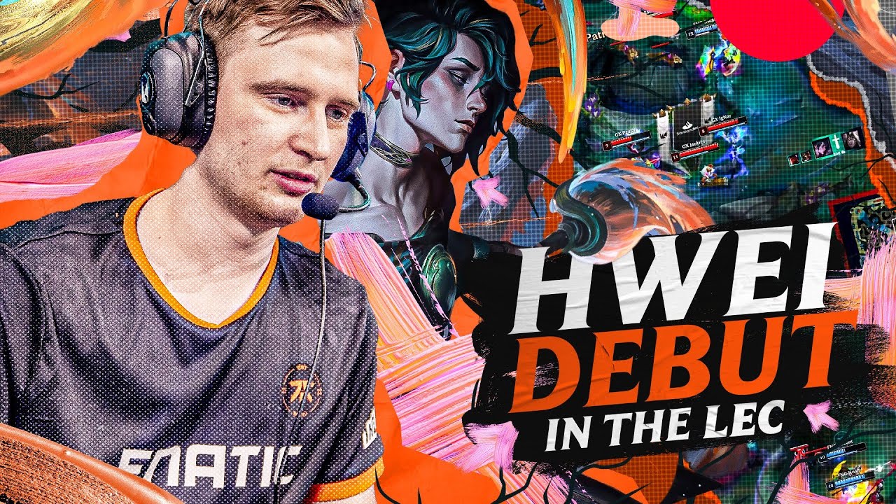 HWEI DEBUTS IN THE LEC - FNC VS GX - CAEDREL - YouTube