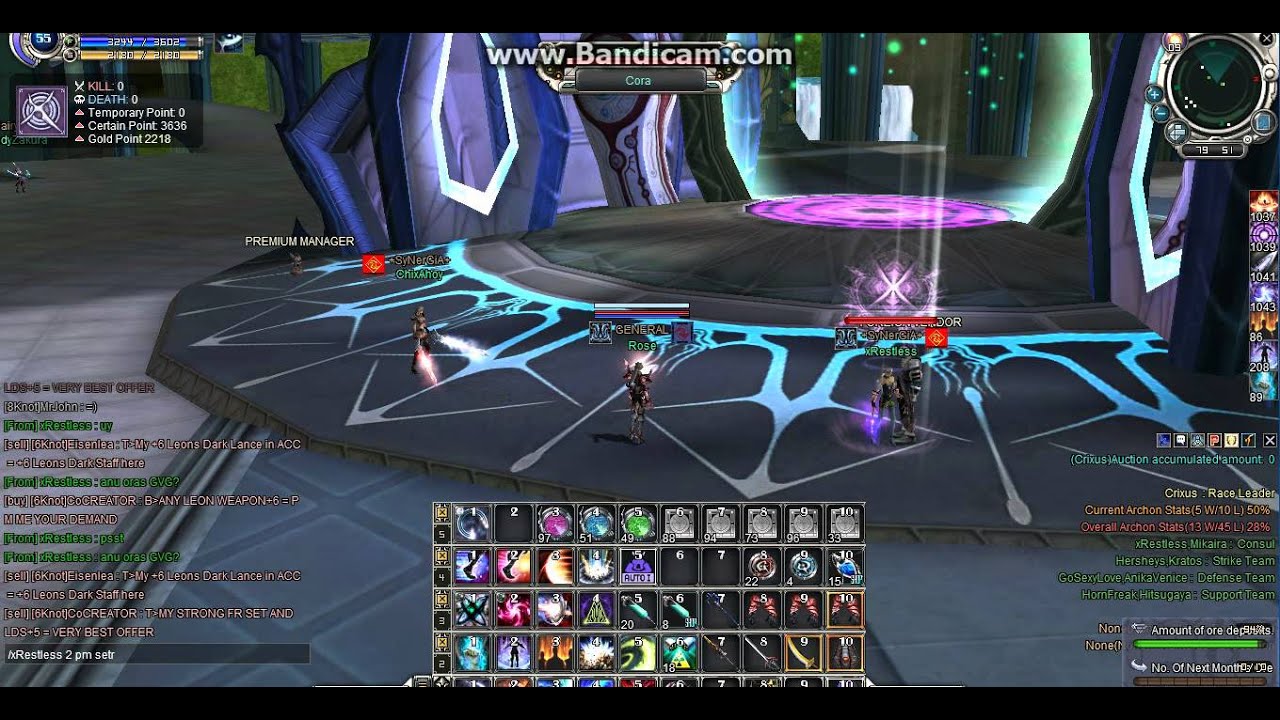 RF ETERNITY +6 LEON BLACK LANCE - YouTube