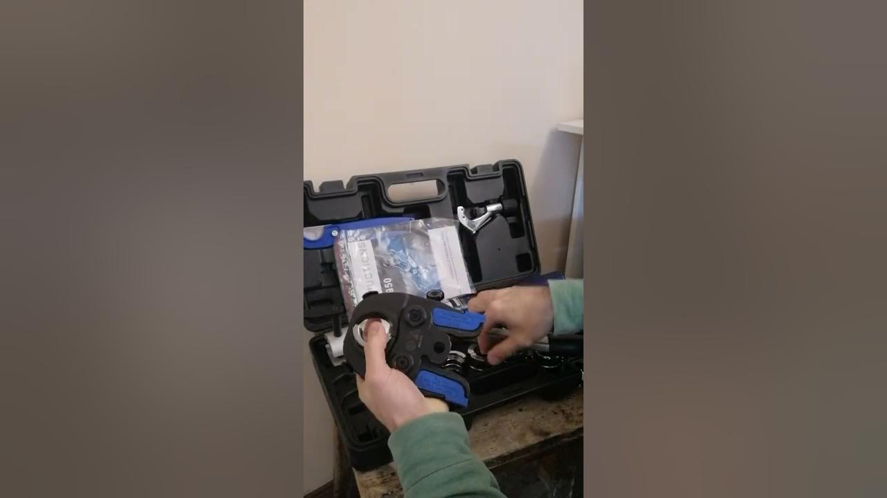Пресс клещи для металлопастиковых труб и труб из нержавейющей стали ...