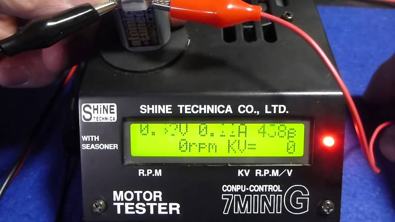 TAMIYA Mini 4WD Motor RPM Check - Part 1 - YouTube