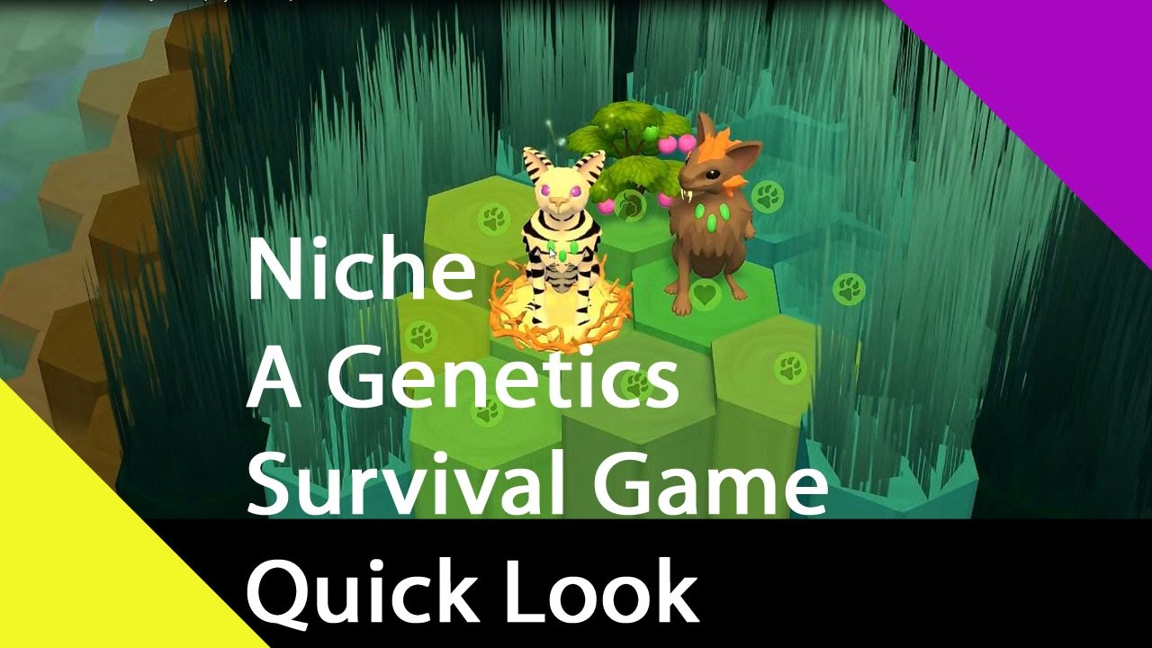 Niche A Genetics Survival Game : Quick Look - YouTube
