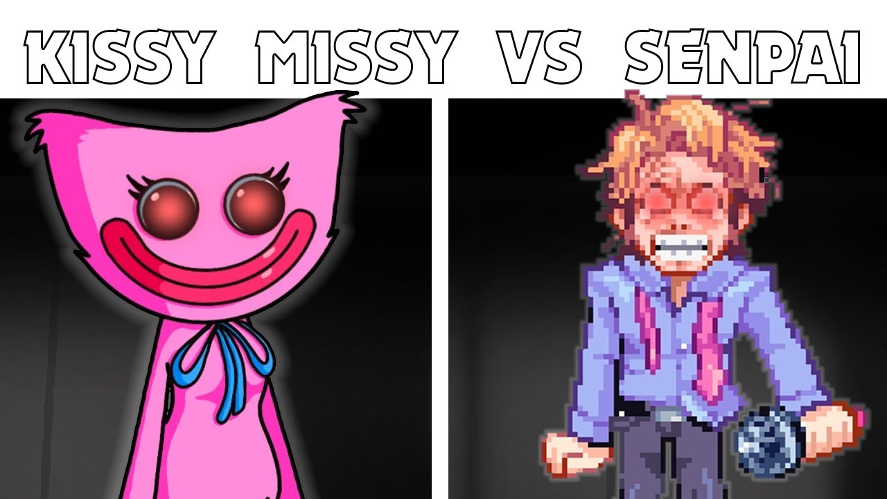 Friday Night Funkin' KISSY MISSY vs. SENPAI (FNF Mod/Hard) - YouTube