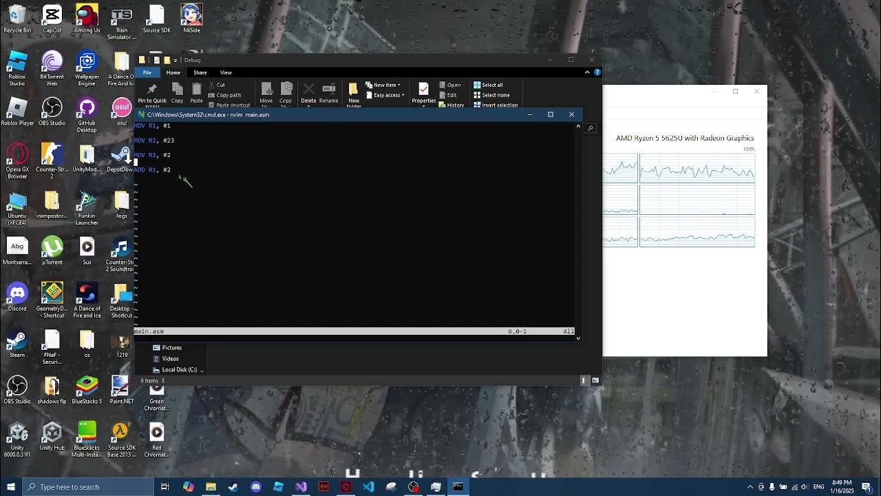 I made a custom CPU emulator in c++ - YouTube
