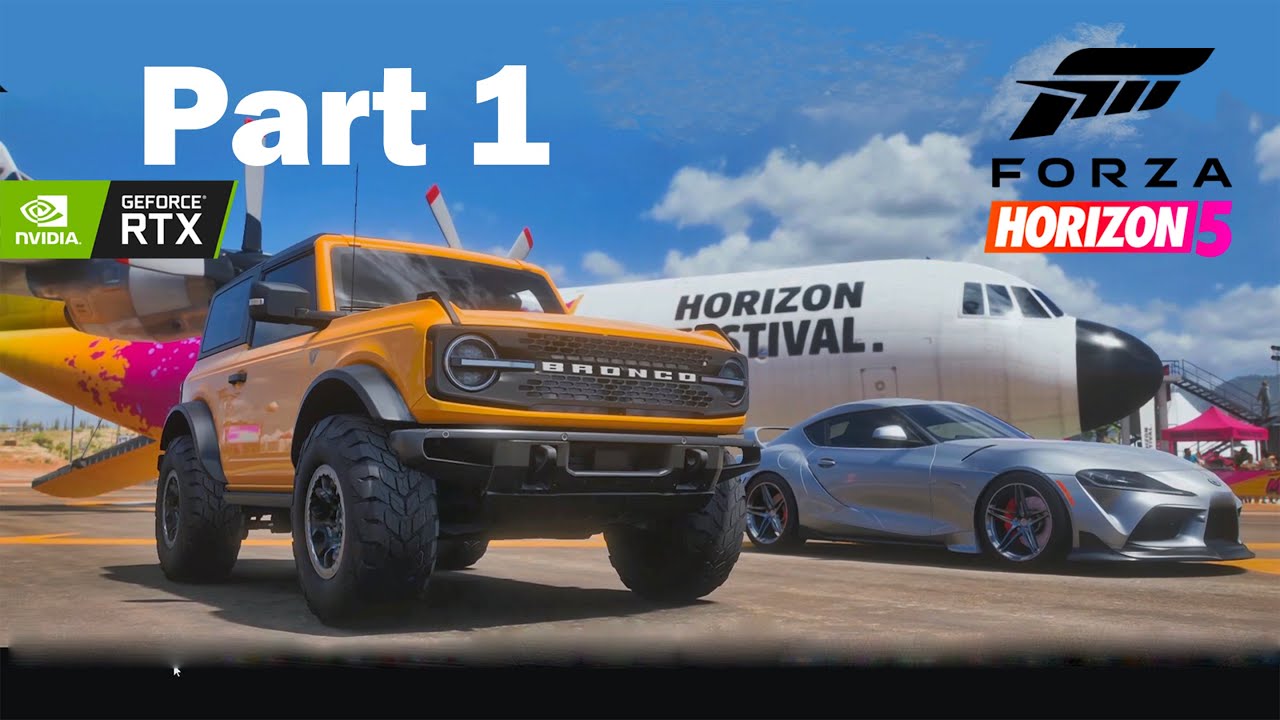 Forza Horizon 5 Ultra Graphics RTX On Gameplay Walkthrough Part 1 ...
