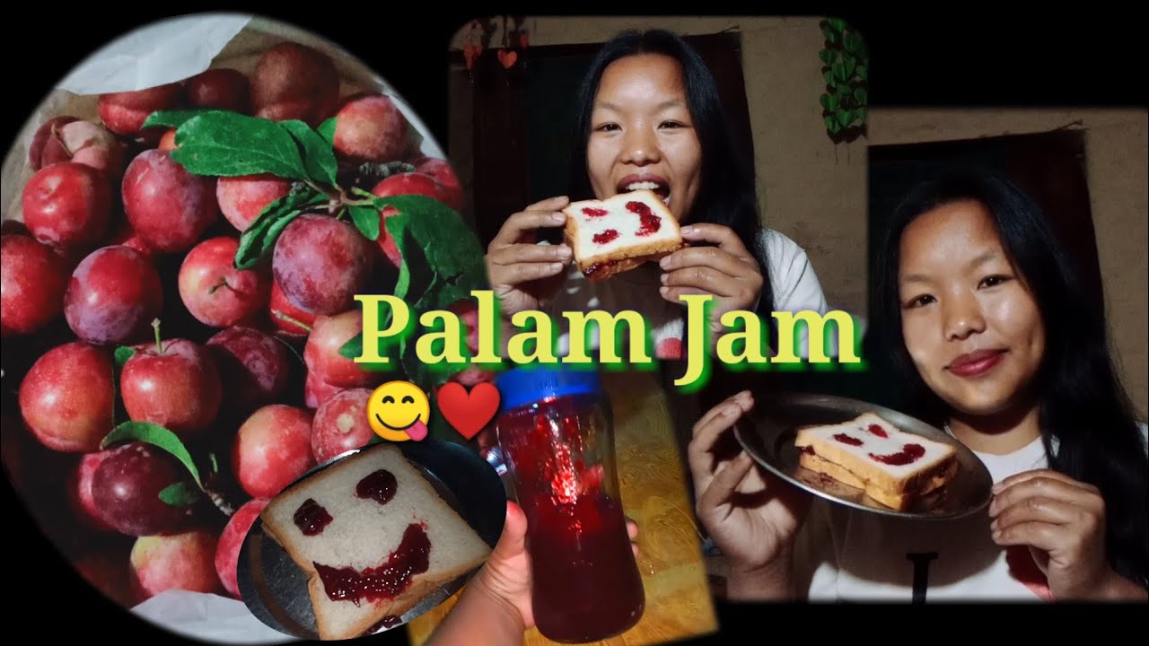 I made the palam jam so yummy😋 ️ ||easy way to make palam jam ||Mina ...