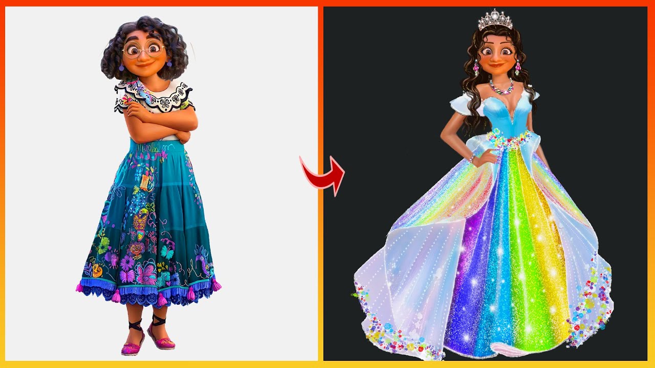 Disney Encanto Movie : Mirabel Madrigal Glow Up | @CartoonProcreate ...