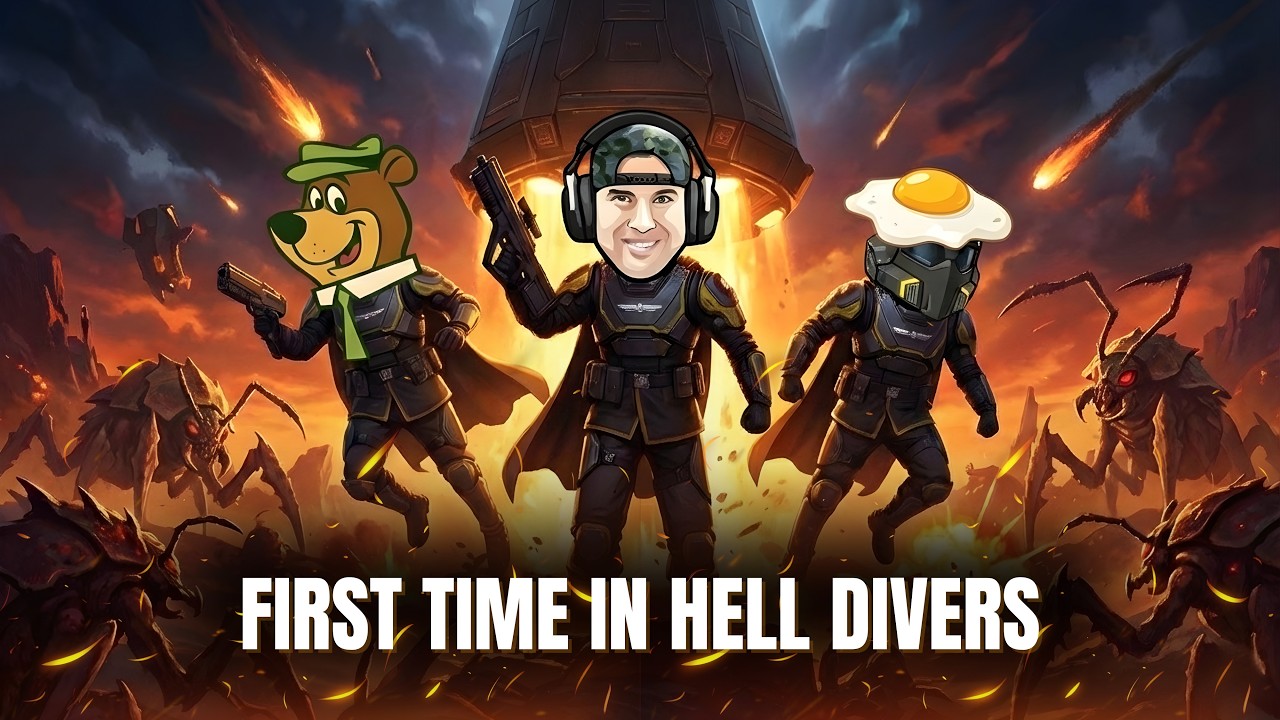 Helldivers 2 FIRST TIME Playing 😂 | Can This Noob Survive With Jerbear ...