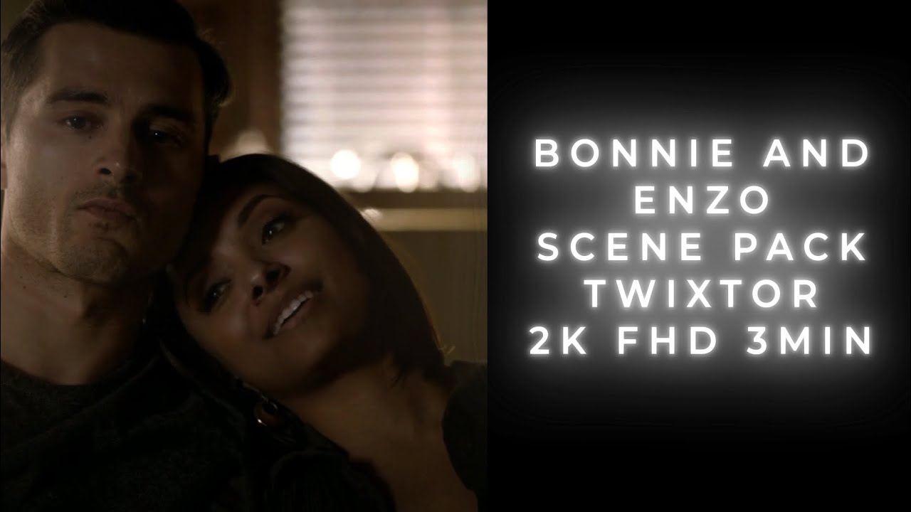Bonnie and Enzo TVD scene pack twixtor 2k FHD 3min #thevampirediares ...