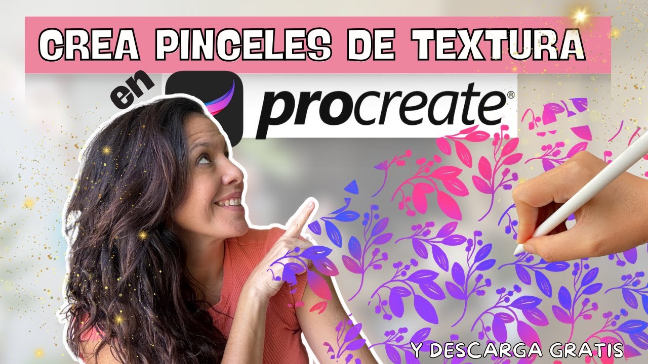 Cómo CREAR PINCELES texturizados en PROCREATE. Te lo explico paso a ...