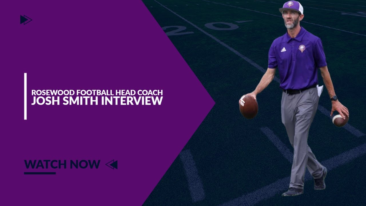 Interview with Rosewood head football coach Josh Smith - YouTube