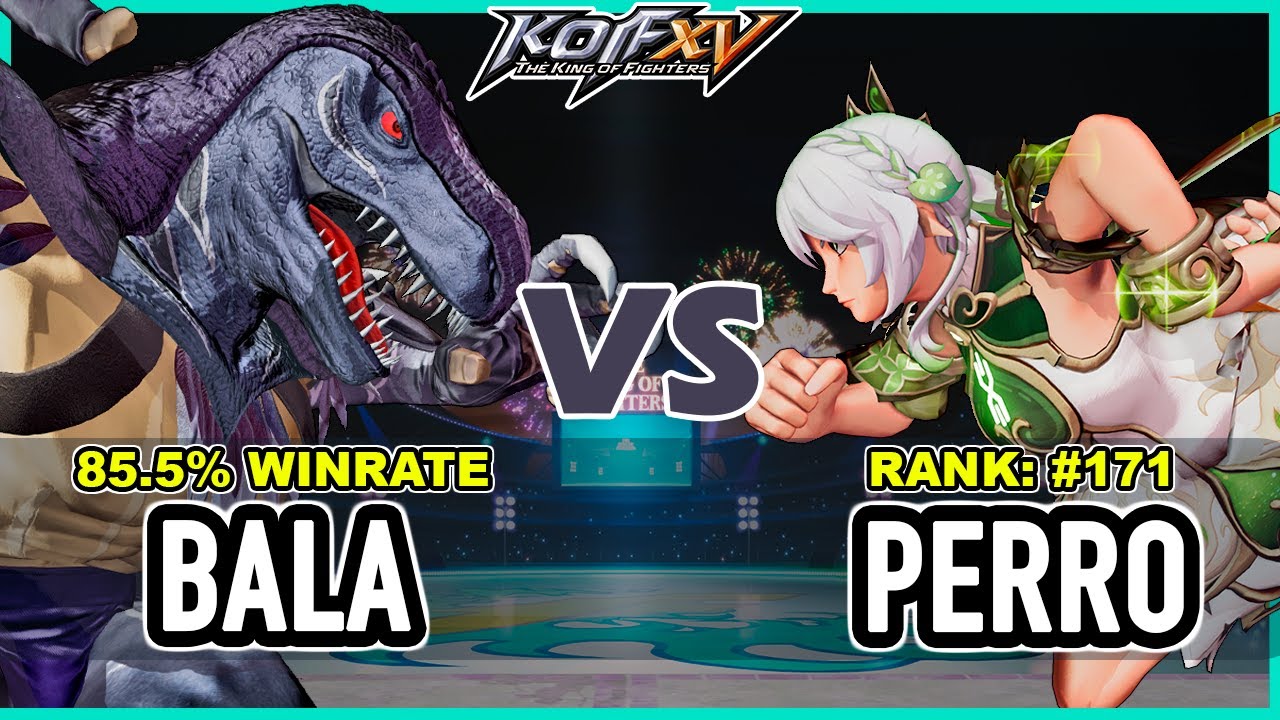 KOF XV 🔥 Bala (Dinosaur/K'/Iori) vs Perro Sin Lag (Nakoruru/Whip/Leona ...
