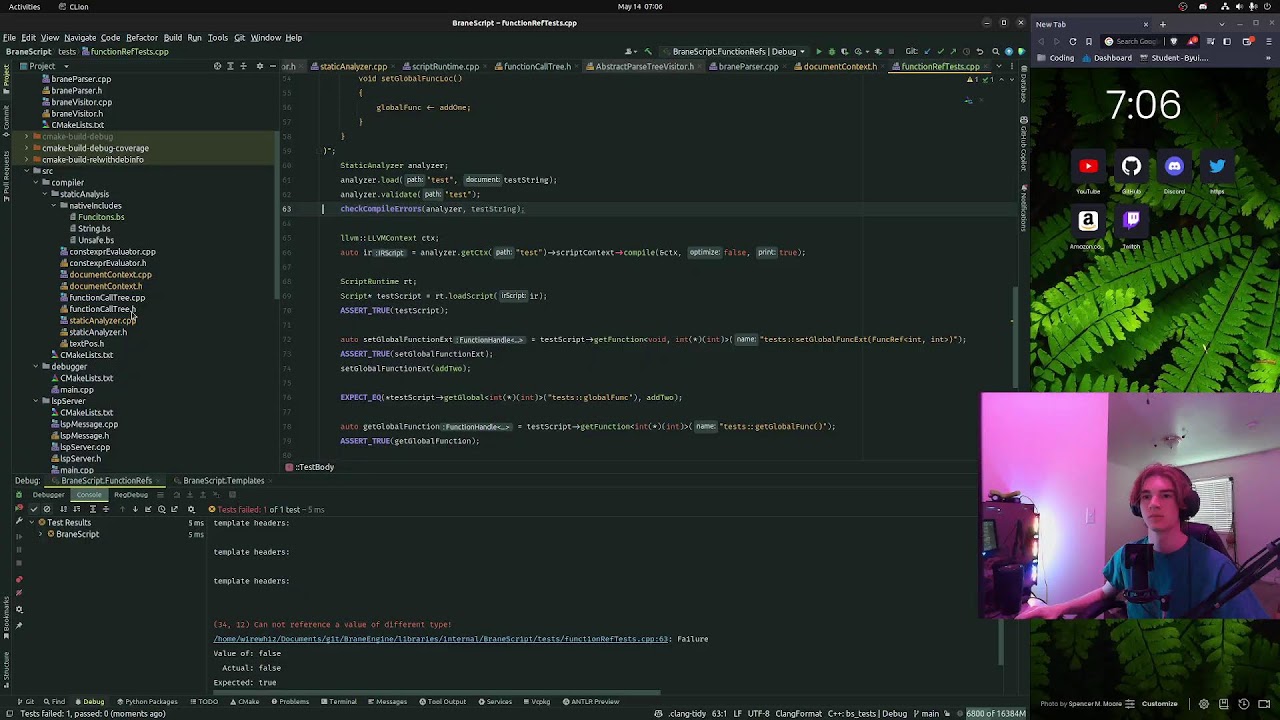 Figuring Out Function Pointers In Llvm Brane Script Youtube