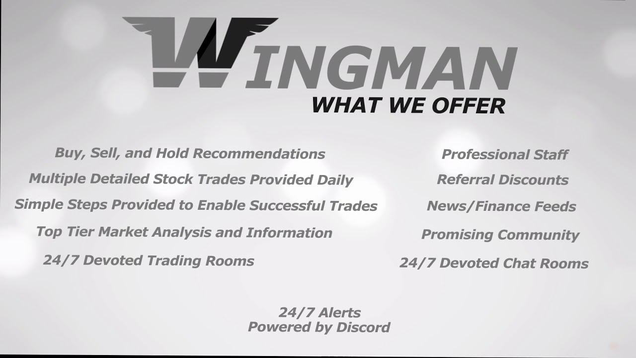 Wingman Trades - Premium Discord - YouTube