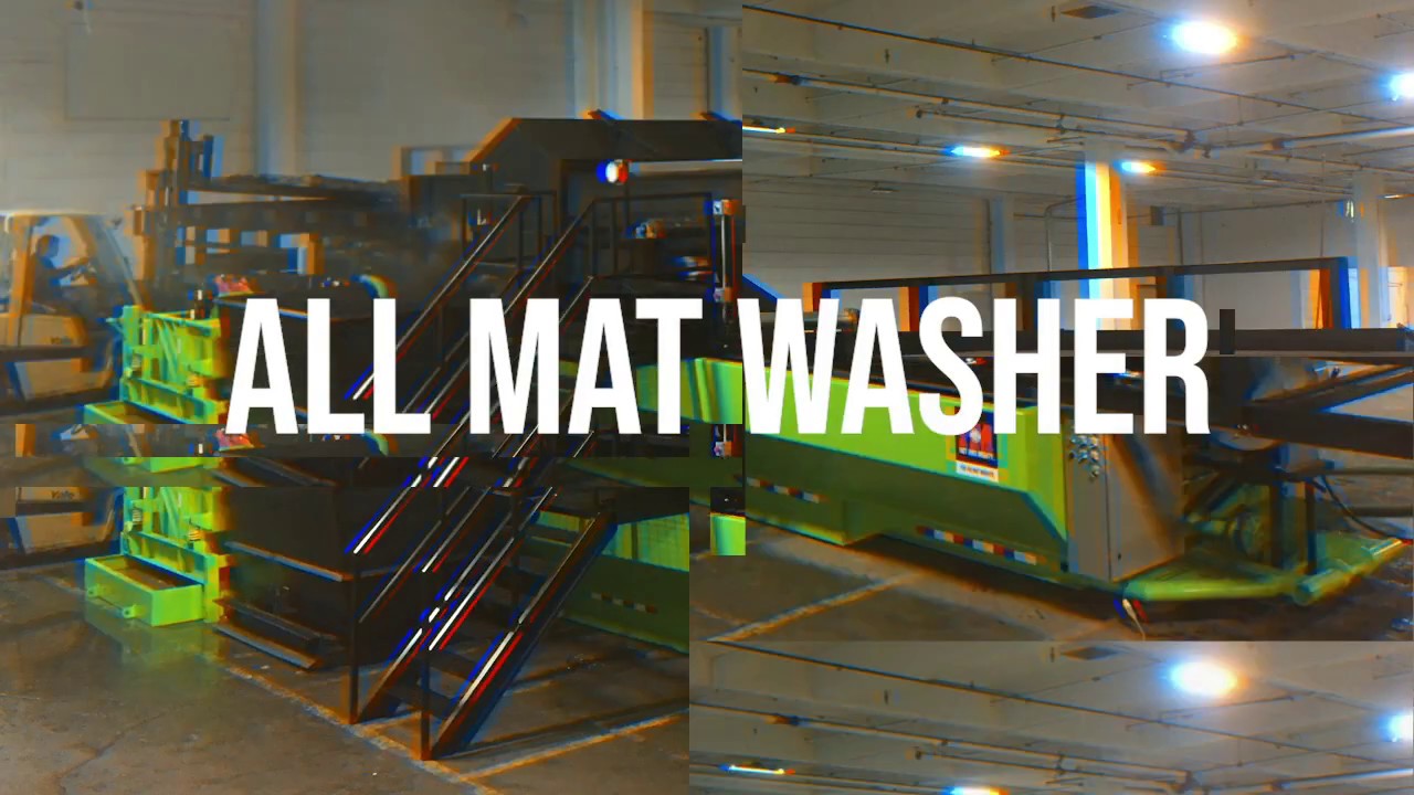 Access Mat Cleaning Equipment - Mat Cleaning In Minutes - YouTube