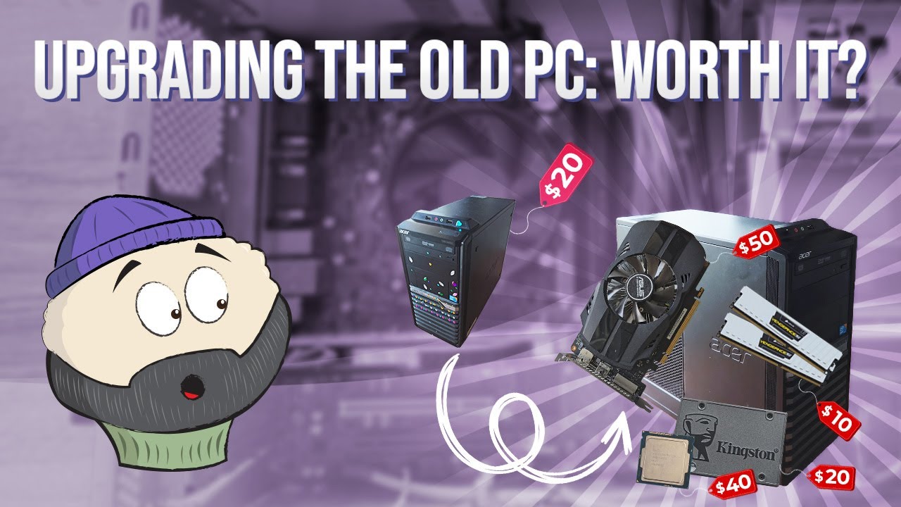 Upgrading this old $20 Computer: Worth it? - YouTube