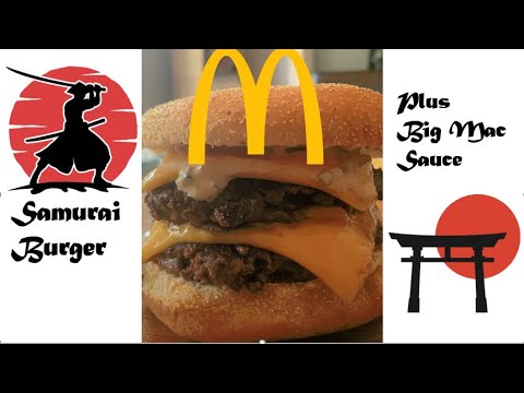 Samurai Burger McDonalds BIG Mac SAUCE & BEST TERIYAKI recipe below ...