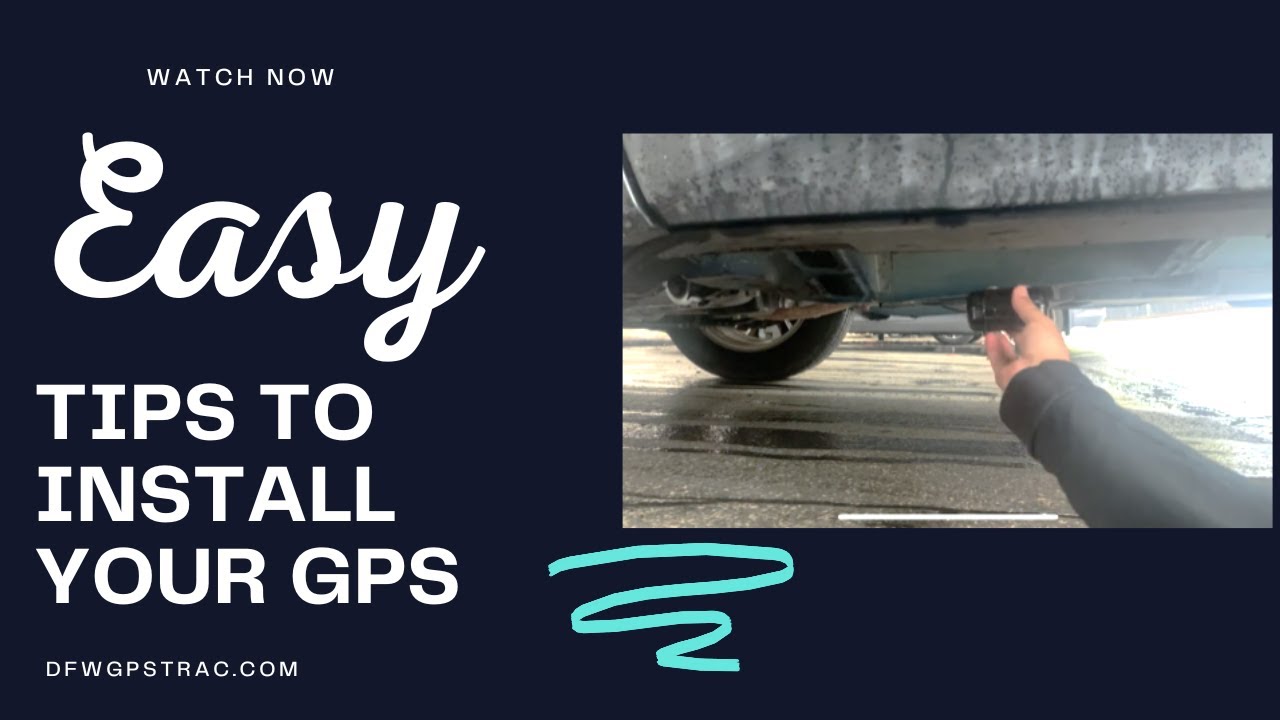 How to Install a Vehicle GPS - Easy Placement Tips | DFWGPSTrac - YouTube
