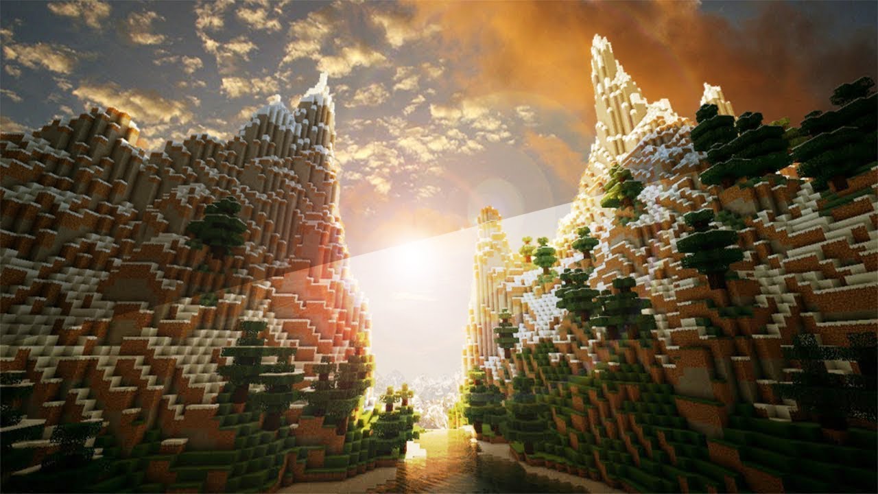 Minecraft Survival With INSANE Graphics Pt.1 - YouTube