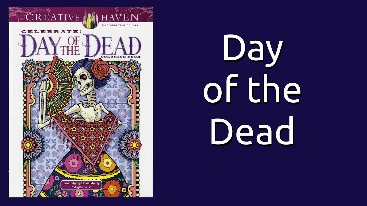 Celebrate Day of the Dead by Creative Haven Coloring Book Flip Through ...