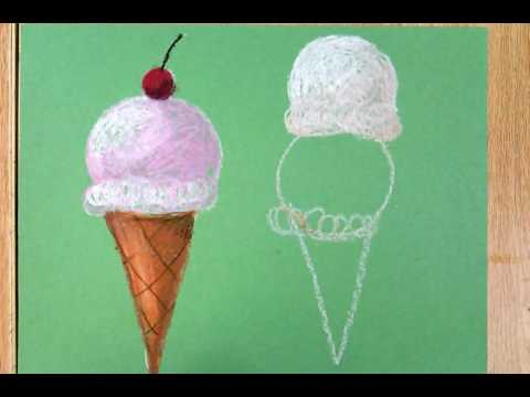 Wayne Theibaud icecream cones - YouTube