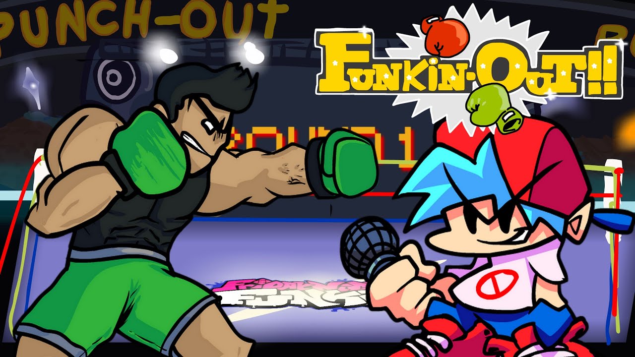 VS Little Mac Full Week - Friday Night Funkin' Mod - YouTube