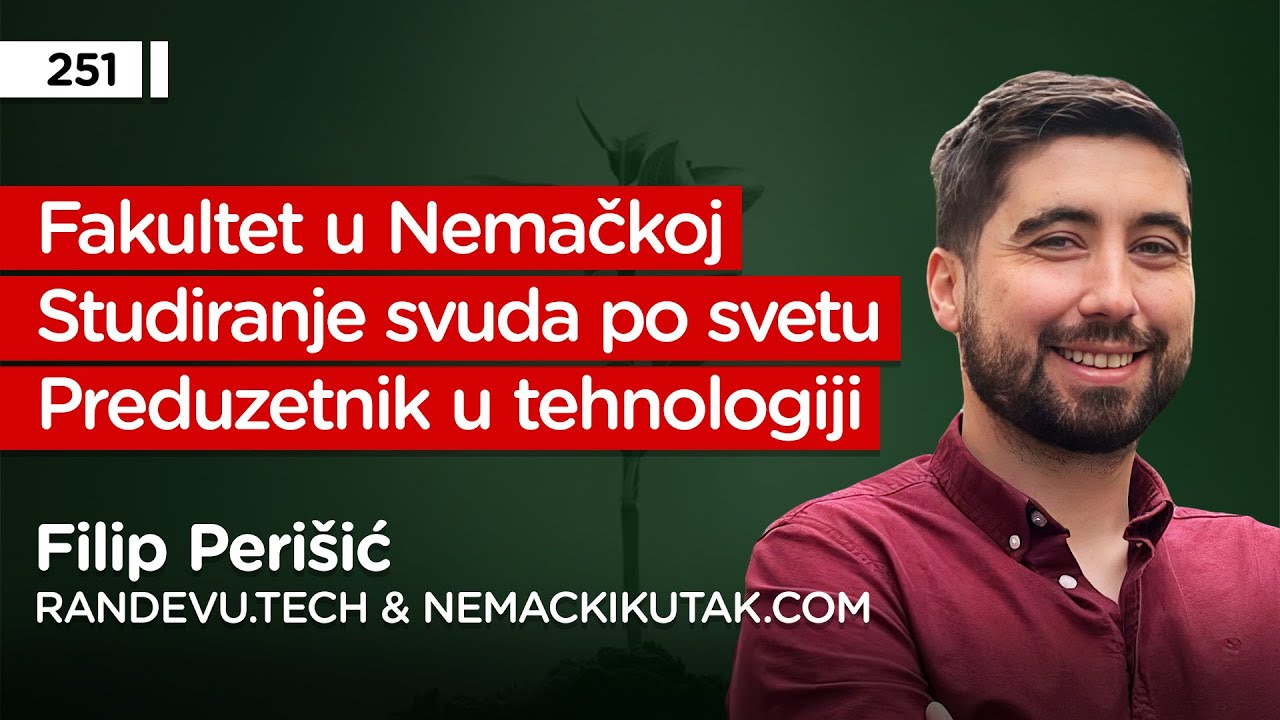 Filip Perišić, Randevu.tech & NemackiKutak.com - Pojacalo podcast EP ...
