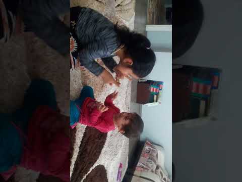 Iki kız kardeşin tartışması