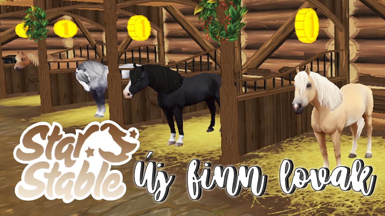 Star Stable - Új finn lovak | Új kedvenc lófajta? - YouTube