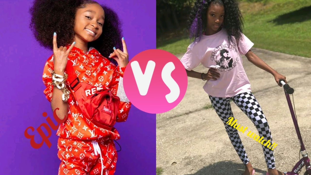 That girl Laylay vs lanaya cee. tiktok compilation. - YouTube