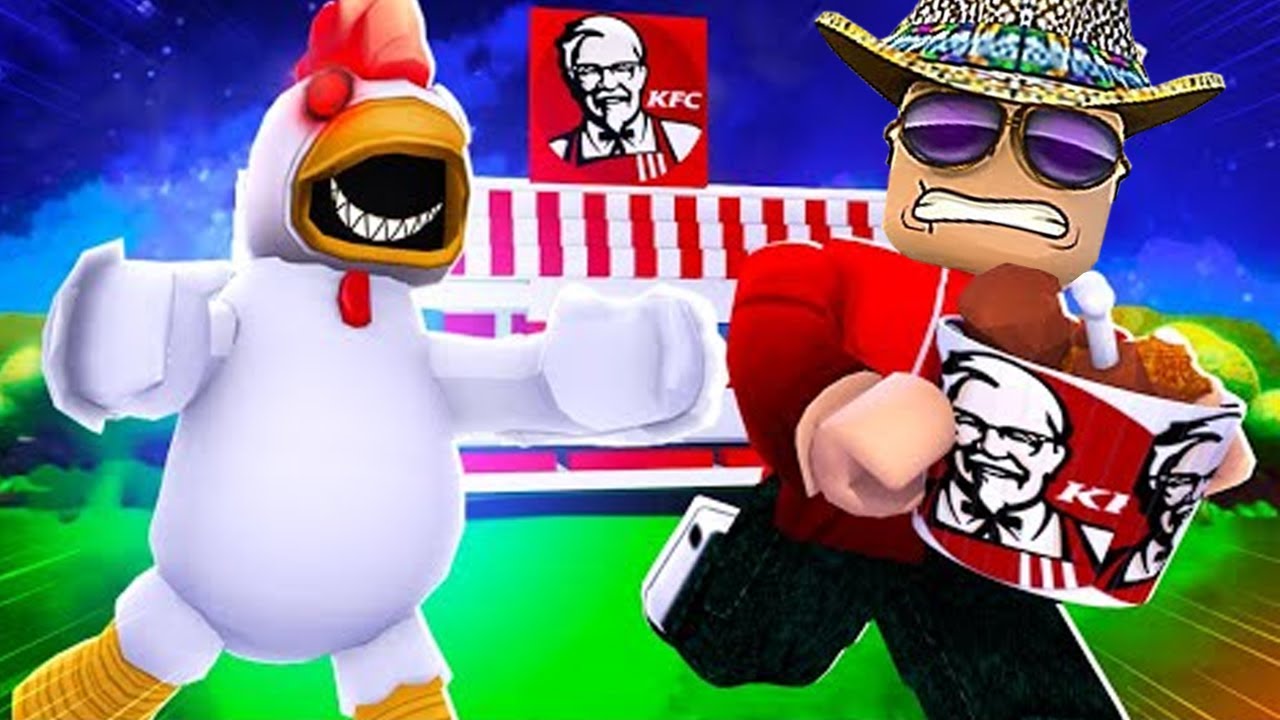 БЕЗУМНЫЙ ПОБЕГ ИЗ РЕСТОРАНА KFC В ROBLOX - YouTube