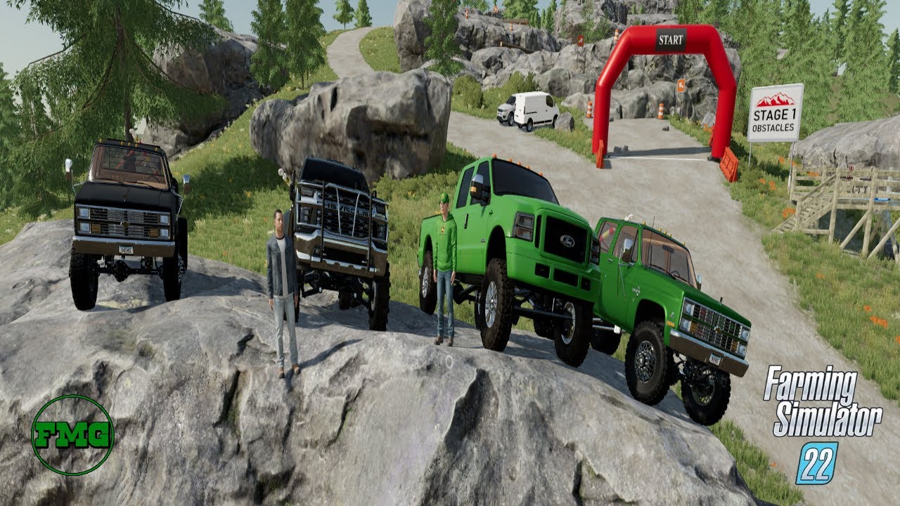 Rock Climbing And Hill Climbing With @IntenseGaming | Farming Simulator ...