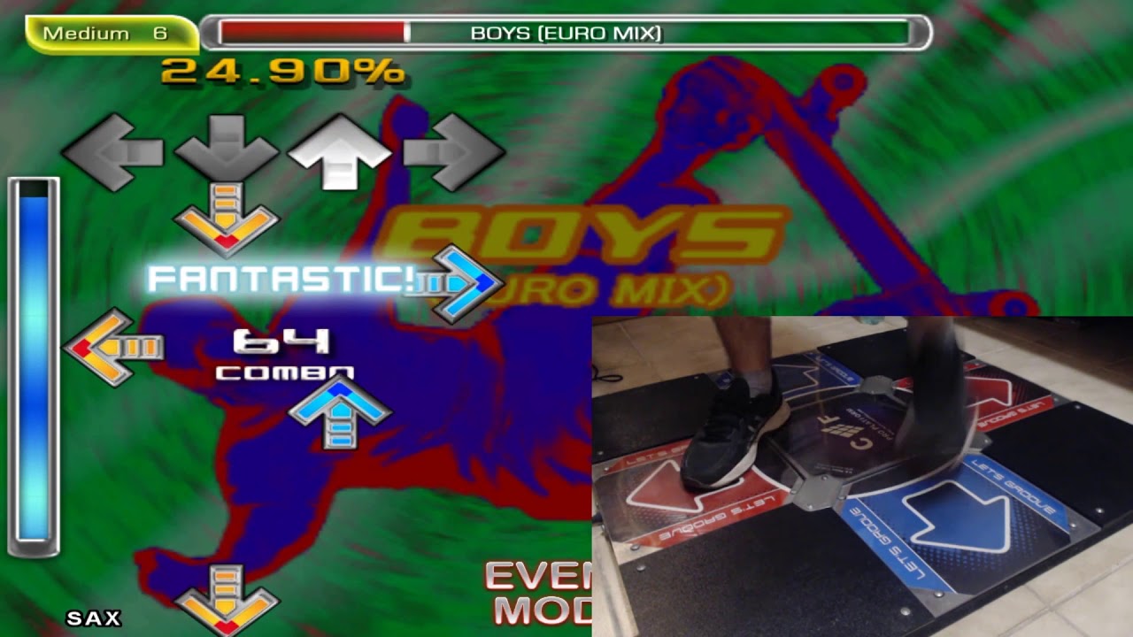 [DDR 4th Mix] BOYS (EURO MIX) - Medium 6 - YouTube