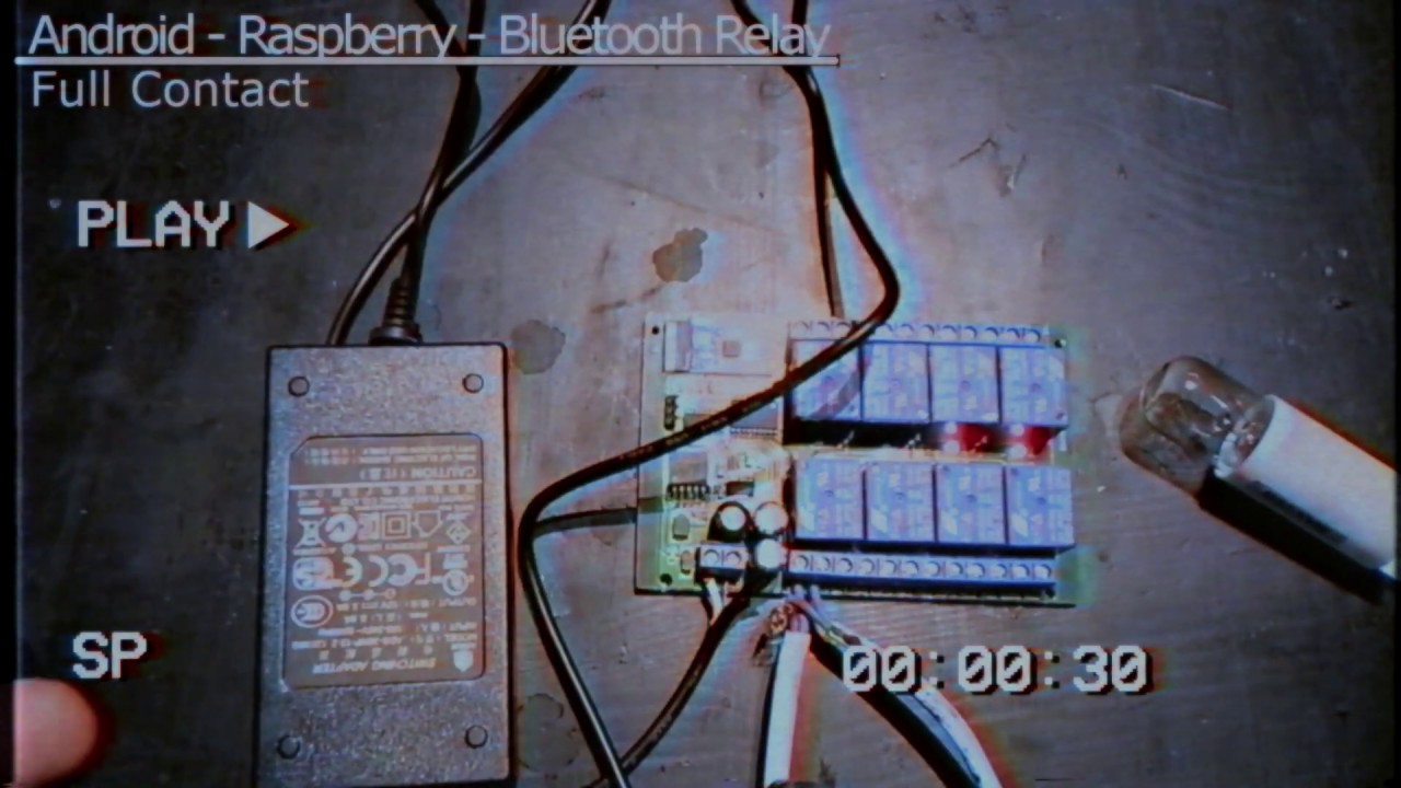 Связка bluetooth реле+ Android+Raspberry PI(phyton) часть 2 - YouTube