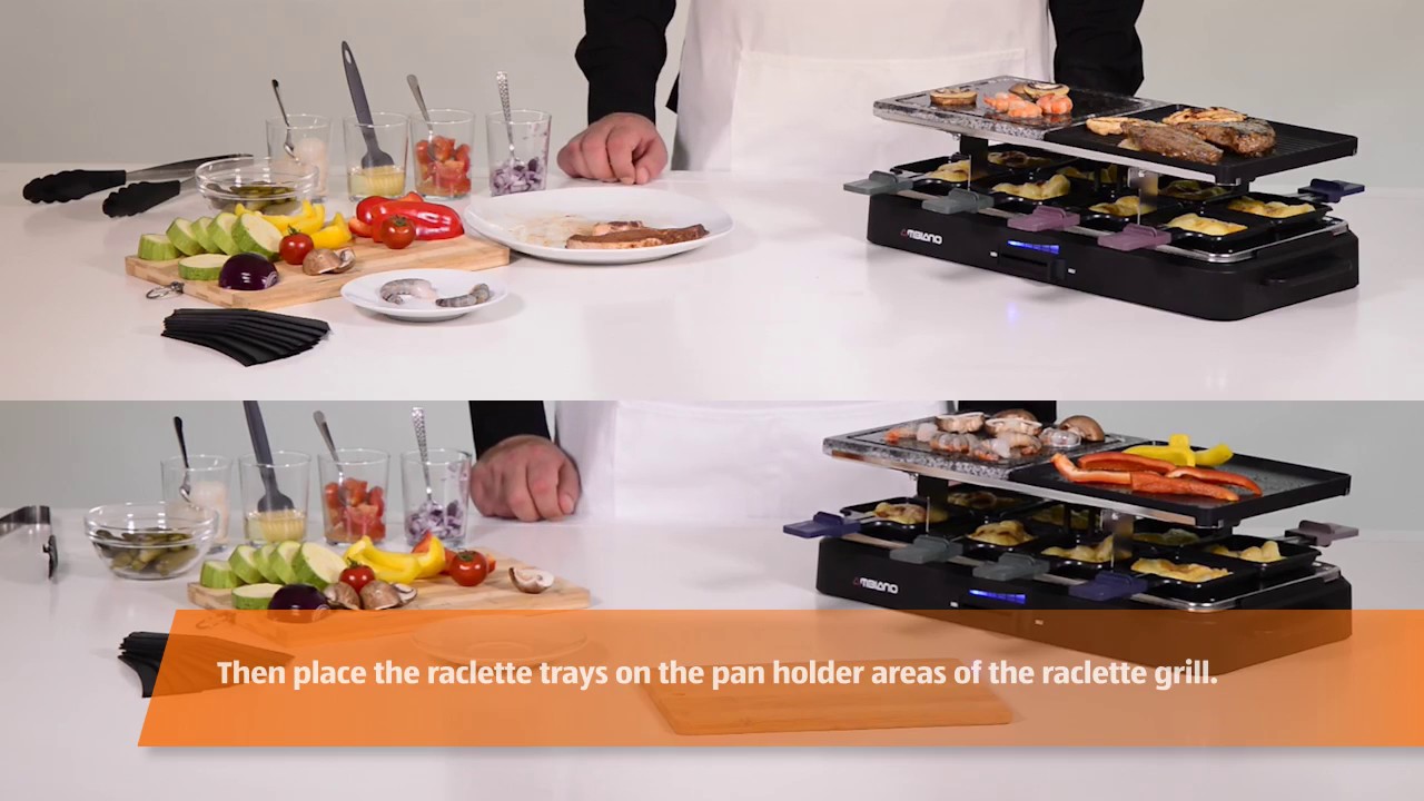 Raclette Party Grill - YouTube