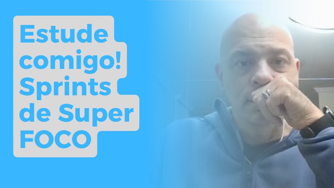 FOCO NO ESTUDO - ESTUDE COMIGO - SPRINT 60/10 - POMODORO - STUDY WITH ME - YouTube