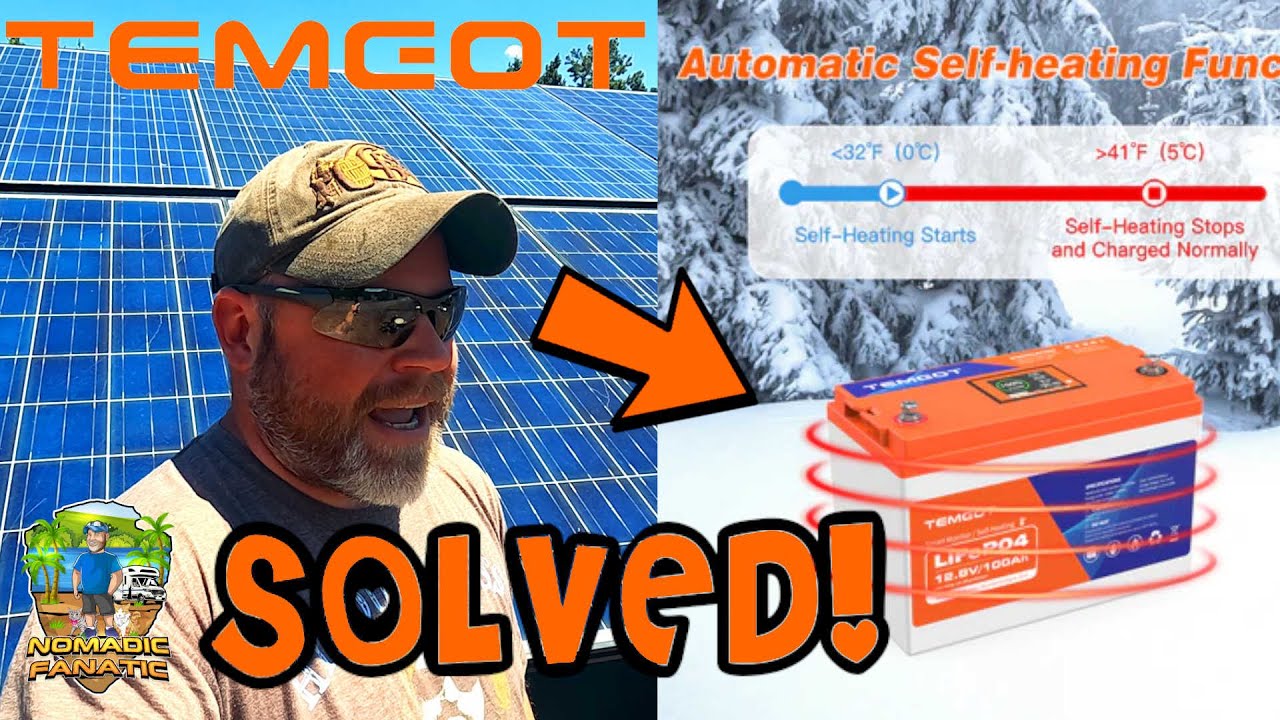 The PERFECT Batteries! ~ TEMGOT 12V 300Ah SELF-HEATING Lithium Battery ...