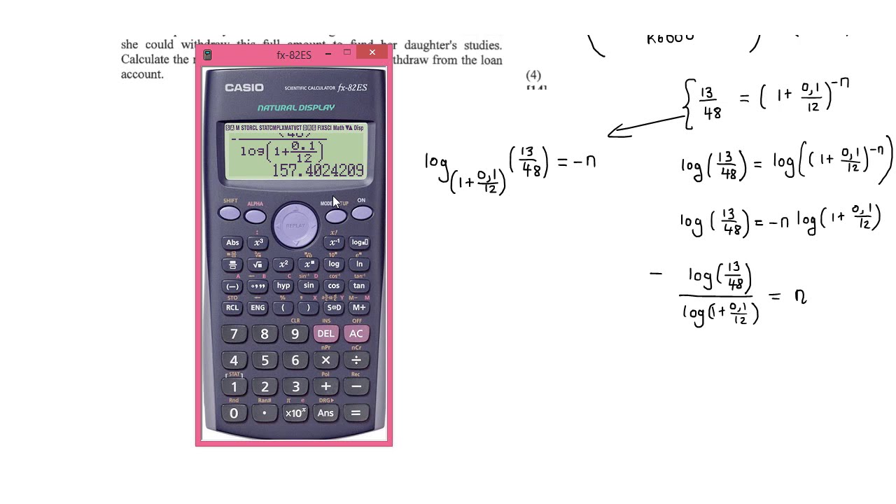 Grade 12 Financial Maths Past Exam Question 6 Nov 2019 Annuities ...