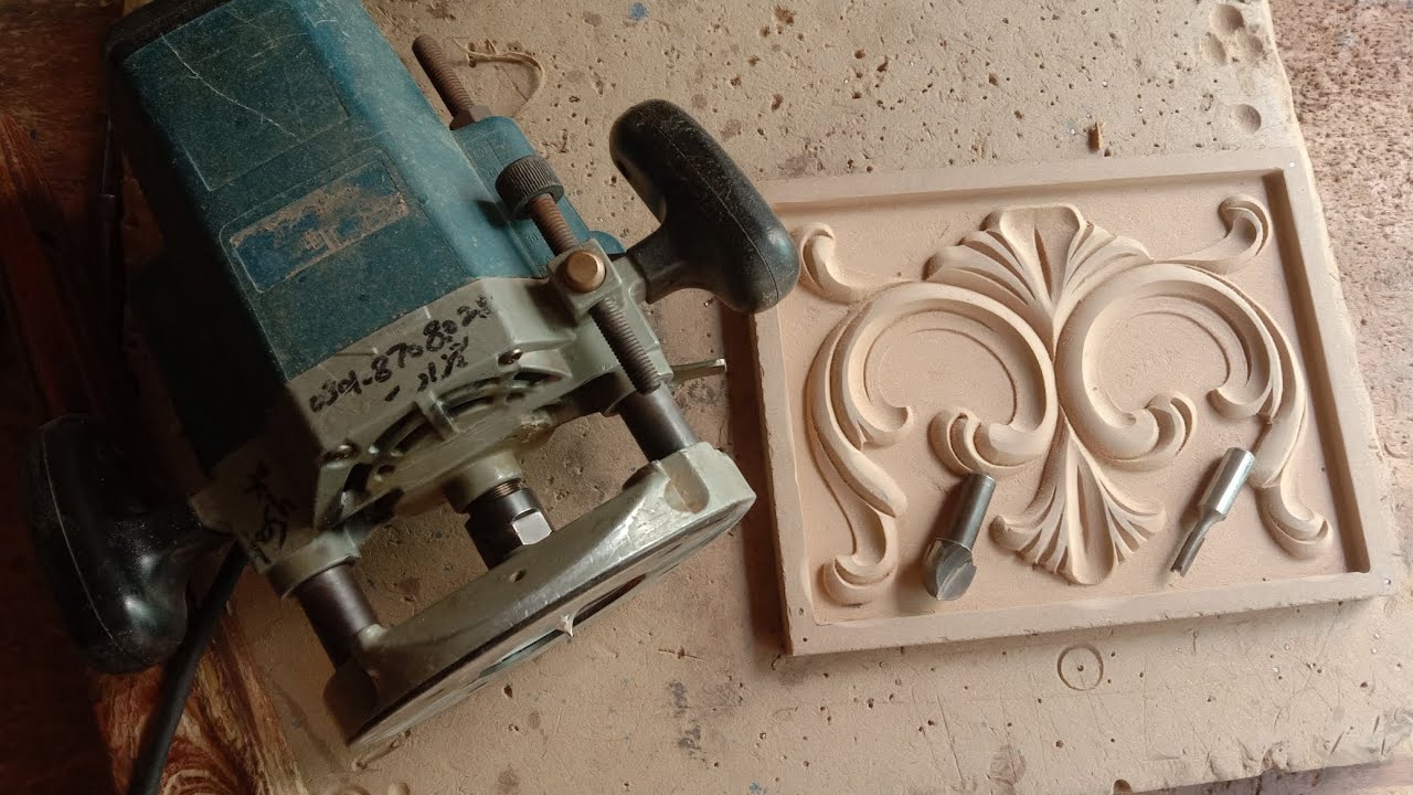 How to wood carving creative router skills and amazing design by MSF ...