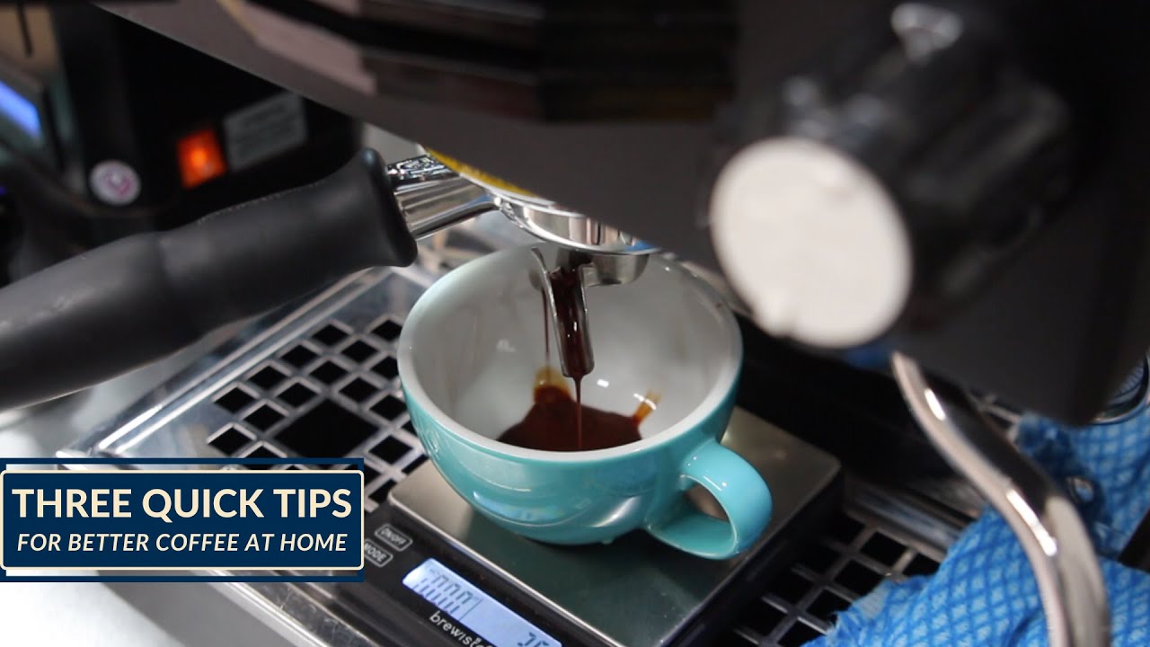 3 Quick Tips for Better Coffee at Home - YouTube