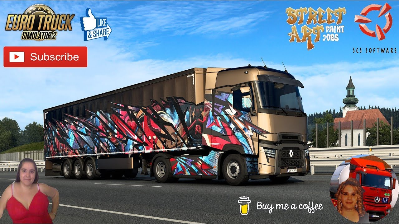 Ets2 Loaders Paint Studio 136x Euro Truck Chinese Paint Jobs Pack