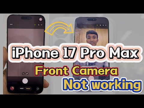 iPhone 17 Pro Max Front Camera Not Working | Face ID & Selfie Camera Issue Fix