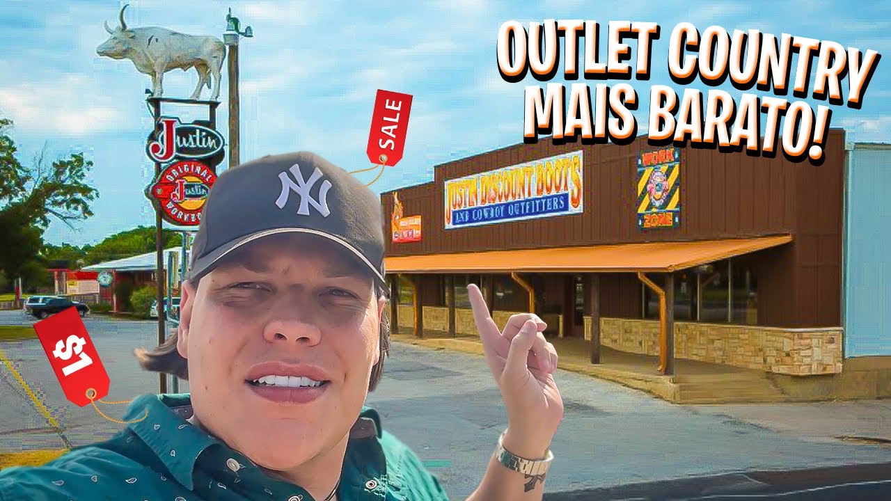 O MELHOR E MAIS BARATO OUTLET COUNTRY DO MUNDO!! - YouTube