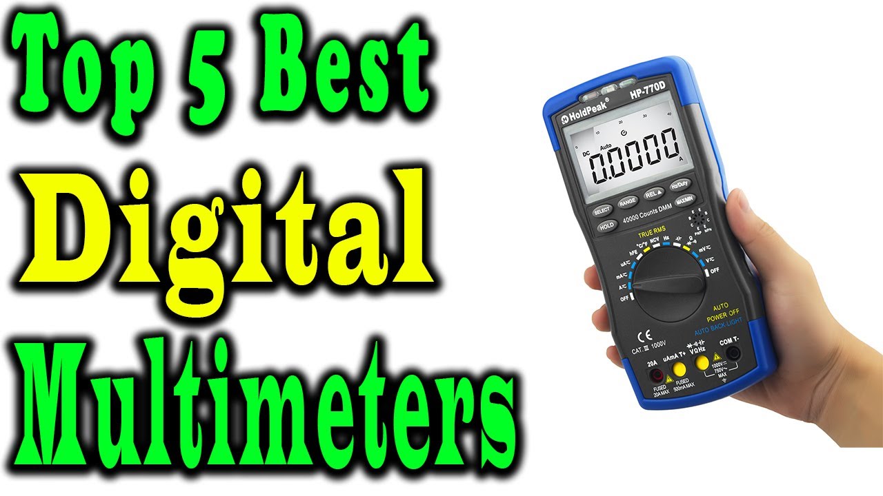 5 Best Digital Multimeters On Aliexpress 2023 - YouTube