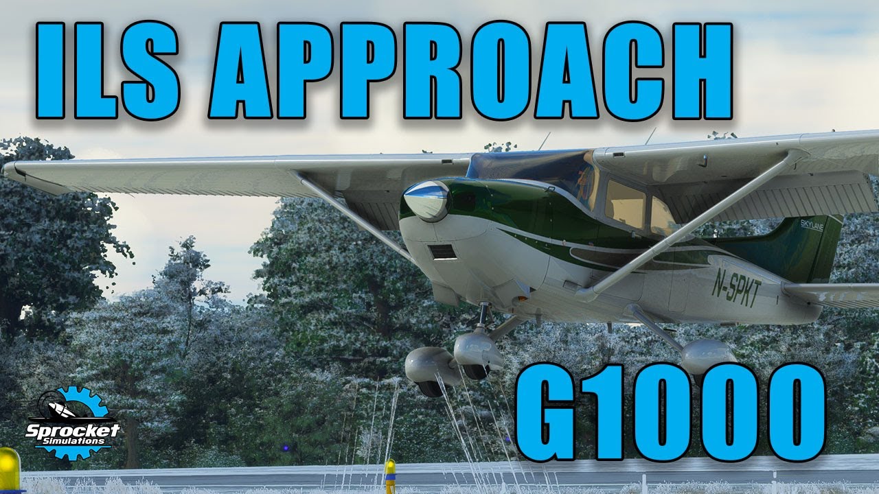 MSFS G1000 Capturing an ILS - YouTube