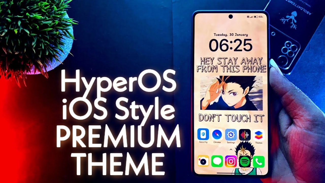 HyperOS + Miui 14 iOS Style Premium Theme For Any Xiaomi Devices | New ...