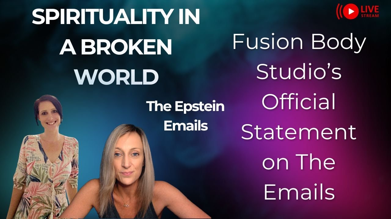 Spiritually in a Broken World: The Epstein Emails - YouTube
