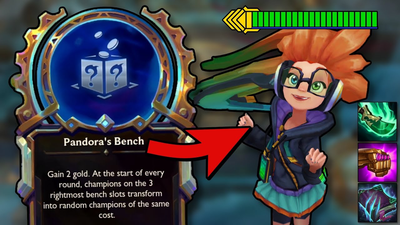 Classic Pandora's Bench Game | 6 Sorcerer Zoe 3 Star | TFT Set 13 Into ...